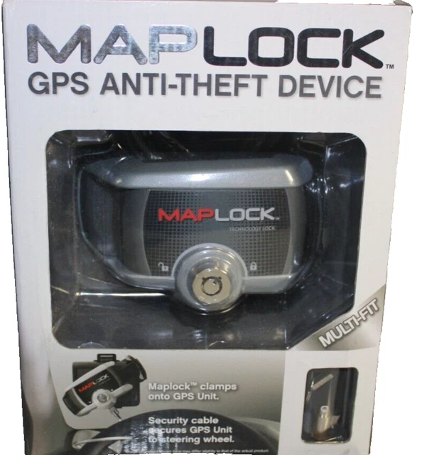MAPLOCK MULTI-FIT GPS Anti-Theft Device 3501049 Suit Navman, Tom Tom, Garmin Etc $22.00 ...