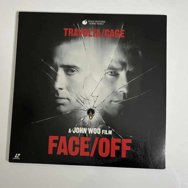 FACE OFF (LD, 1997) John Travolta Laserdisc NTSC Widescreen THX PILF ...