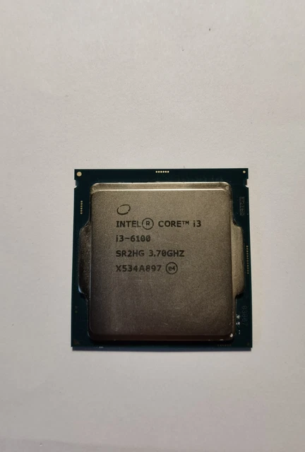 INTEL CORE I3-6100 CPU dual-core 3,7 GHz LGA1151 EUR 15,21 - PicClick IT