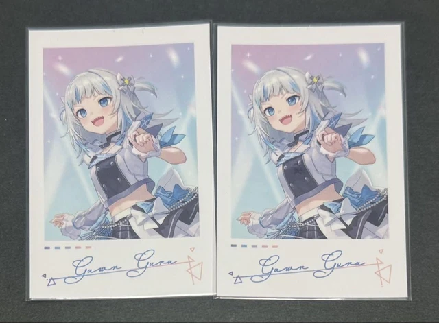 HOLOLIVE EXPO 5TH Fes Cheki-Style Cards Gawr Gura $84.28 - PicClick