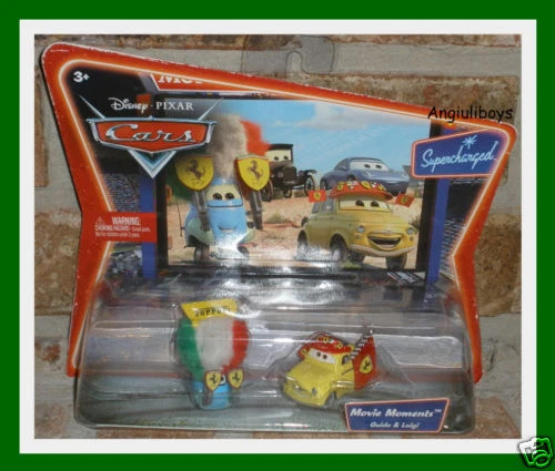 DISNEY PIXAR CARS MOVIE MOMENTS GUIDO LUIGI htf £37.02 - PicClick UK
