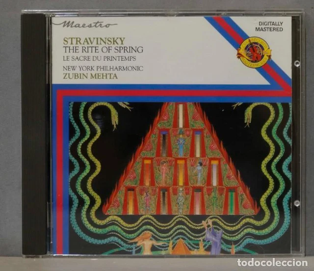 CD. STRAVINSKY. ZUBIN Mehta. New York Philharmonic. The Rite Of S EUR 4 ...