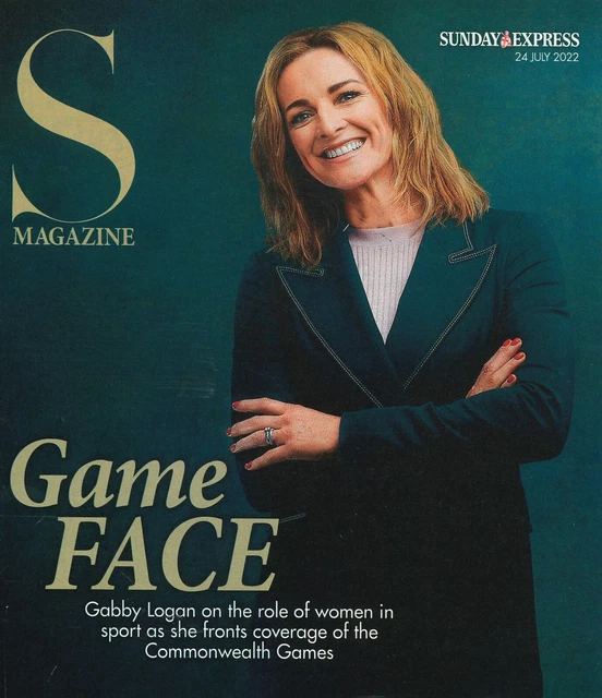 RIVISTA SUNDAY EXPRESS: Gabby Logan, Judi Dench, Mindy Hammond, Moda 24 ...
