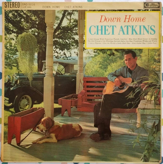 CHET ATKINS - Down Home UK Stereo LP 1962 Country Instrumental EUR 1,74 ...