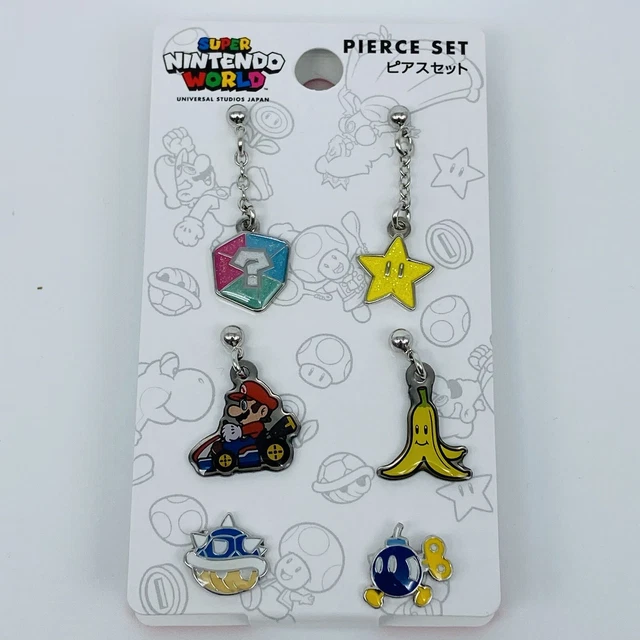 MARIO KART PIERCE Set Nintendo World UNIVERSAL STUDIOS JAPAN 2020 Super ...