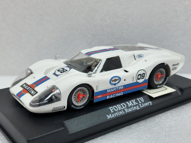 NSR 0409SW FORD Gt40 MKI Martini Racing blanc, #09 Shark 21 500 tr/min ...