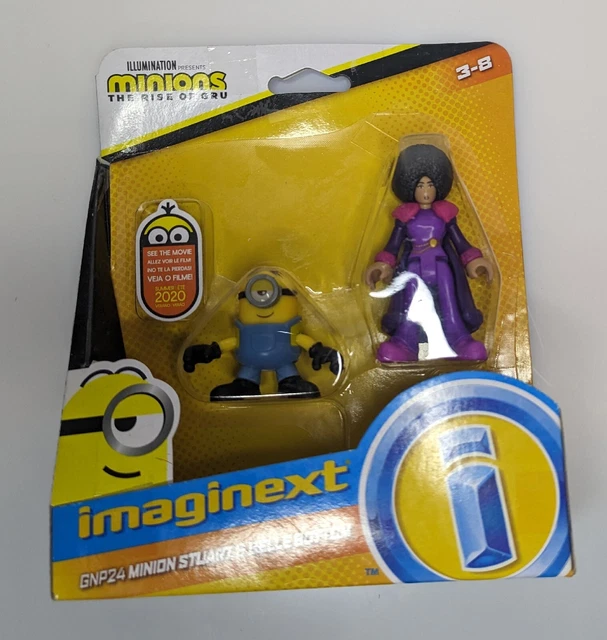 IMAGINEXT MINIONS THE Rise of Gru Stuart And Belle Bottom Despicable Me ...
