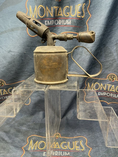 ANTIQUE GERMAN BLOW Torch Blow Lamp Early Model Rare EUR 11,61 ...