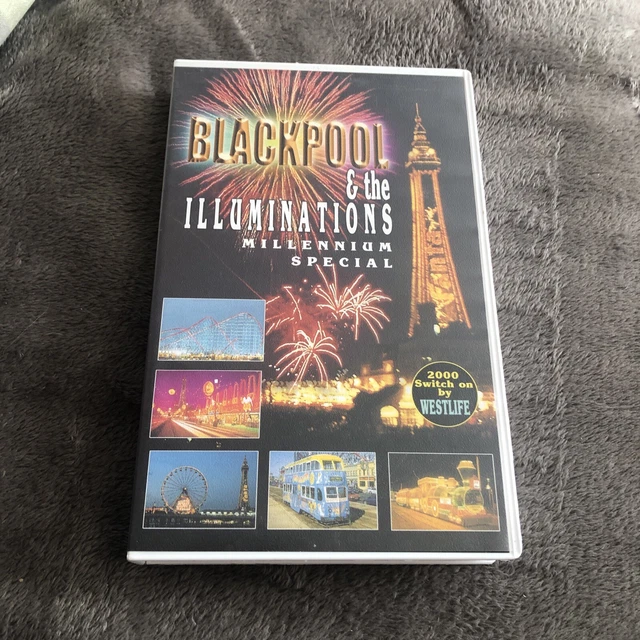 BLACKPOOL ILLUMINATIONS 2000 Millennium Special Westlife Switch Vhs ...