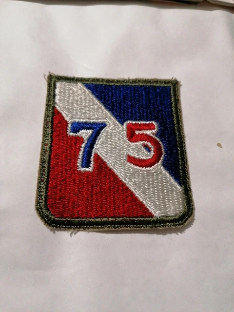 PATCH ARMEE US 75TH INFANTRY DIVISION ww2 original EUR 8,00 - PicClick IT