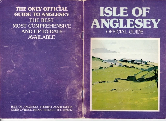 ISLE OF ANGLESEY Official Guide (1976) Mon Mam Cymru, vintage 104-page ...