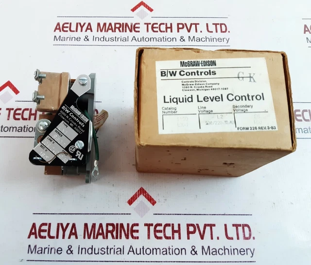 MCGRAW-EDISON B/W CONTROLS lx1 liquid level control $308.42 - PicClick AU