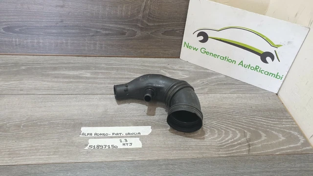 51897150 TUBO MANICOTTO Aspirazione Turbina Flussometro Fiat Lanci Alfa ...
