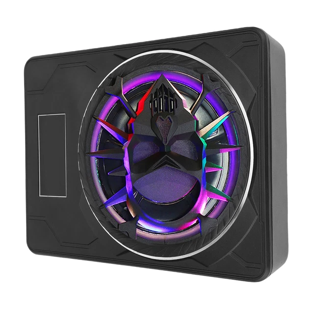 NEW 800W SLIM Subwoofer With Dynamic LED Lights For Car Sound System £ ...