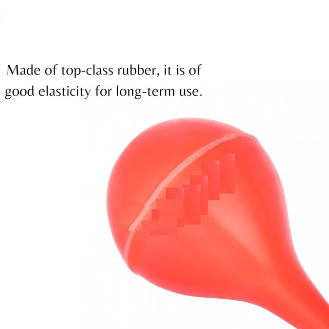 EYE & EAR Ulcer Syringe Rubber Syringe Bulb 60ML Ear Washing Squeeze ...