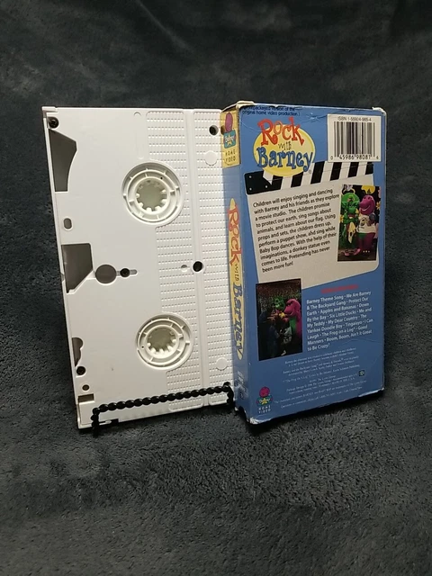 BARNEY - ROCK With Barney (VHS, 1996) Protect Our Earth Sing Along ...