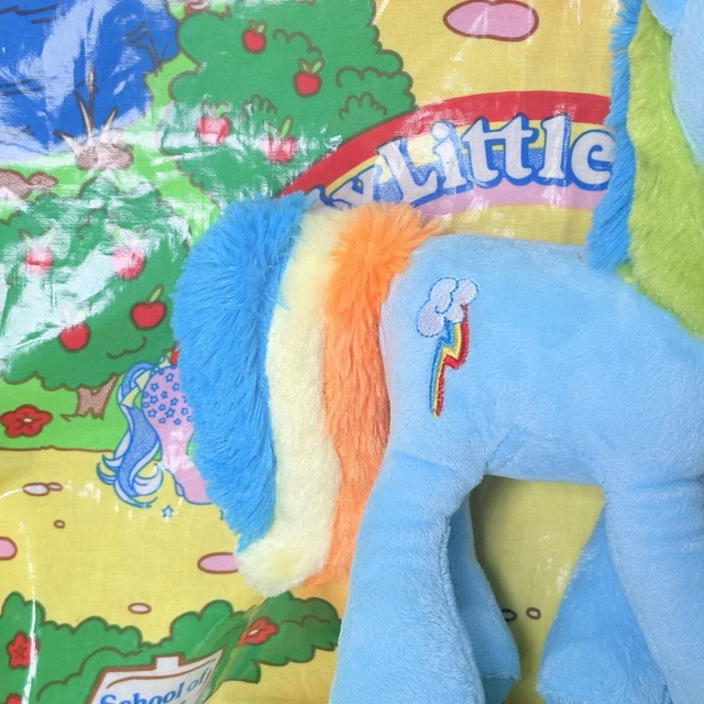 MY LITTLE PONY G4 Rainbow Dash Famosa Softie Plush Soft Toy £6.99 ...