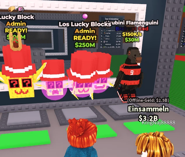 STEAL A BRAINROT SAB Los Lucky Blocks Admin Mutation Gum EUR 1,00 ...