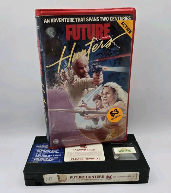 FUTURE HUNTERS VHS Tape 1985 Cult Sci-fi Action Robert Patrick Linda ...
