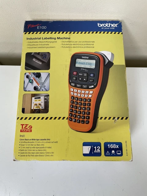 BROTHER PT-E100 HANDHELD Label Printer £25.00 - PicClick UK