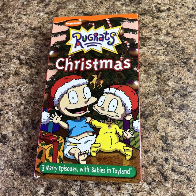 RUGRATS - CHRISTMAS (VHS, 2002) 3 Merry Episodes With Babies In Toyland ...