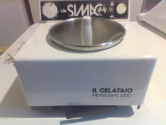 IL GELATAIO PERSONAL 1200 simac macchina per gelato con scatola EUR 100 ...