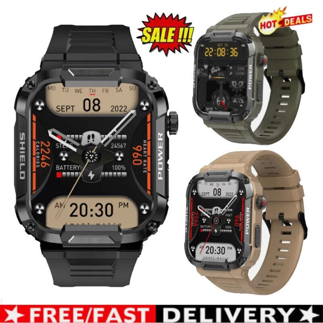 GARD PRO ULTRA Smart Watch, Orologio Resistente Militare-Fitness ...