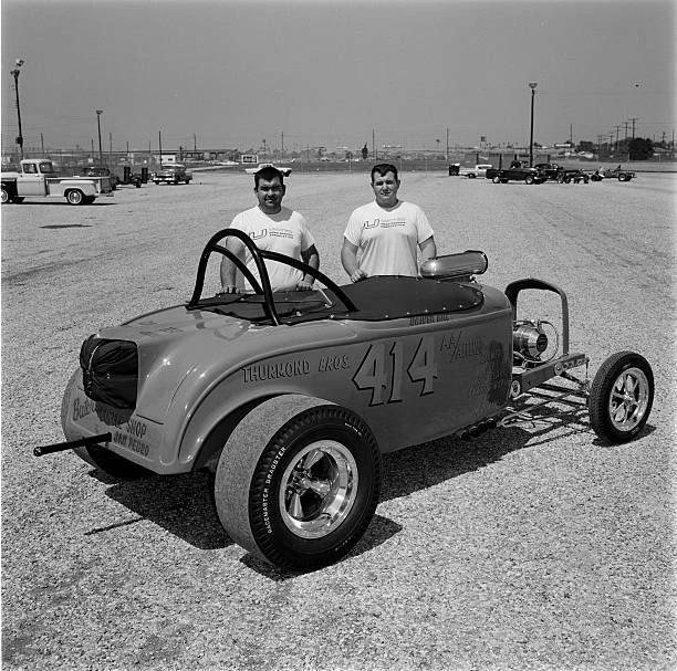 THURMAN BROTHERS FORD Roadster Drag Car 1965 Motor Racing Old Photo EUR ...