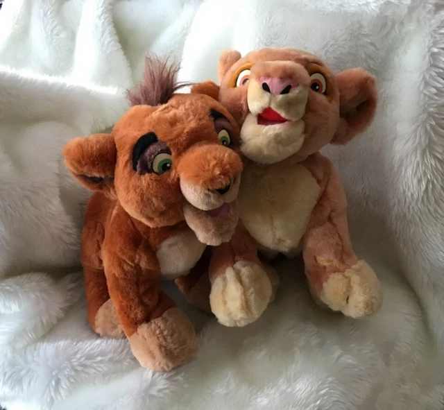 RARE DISNEY THE Lion King Kiara Kovu Talking Interactive Soft Cuddly ...