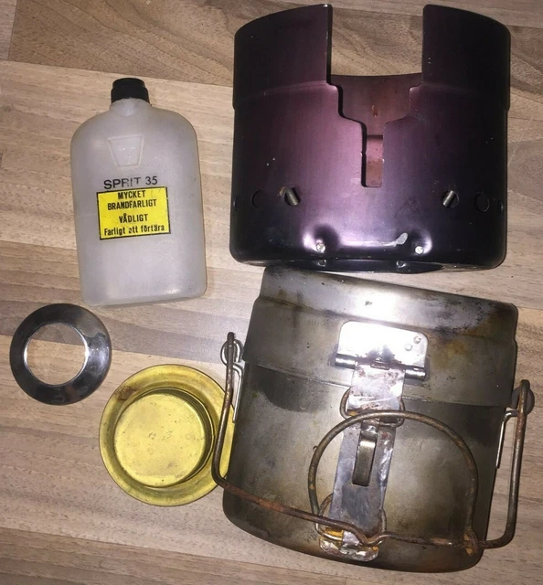 SWEDISH ARMY SVEA Trangia Cook/Mess Set & Stove Stainless steel £173.00 ...