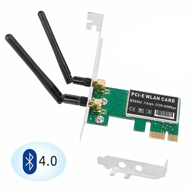 MINI PCI-E TO Desktop PCI Express (PCIe) Wireless Adapter Network Card ...