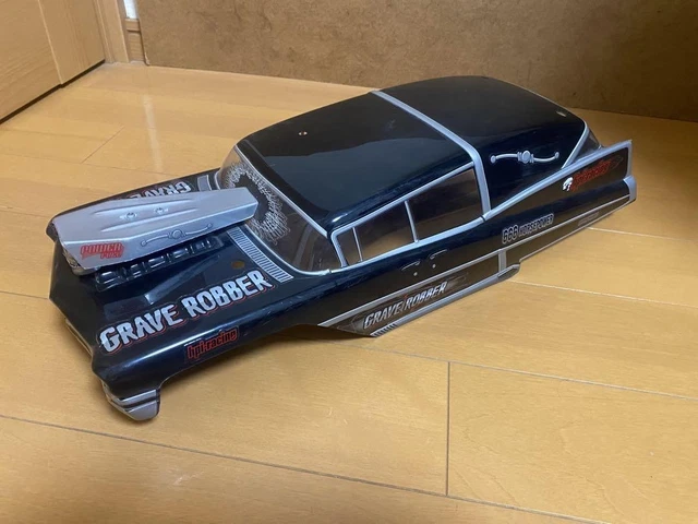 HPI SAVAGE GRAVE Robber Rc Truck Body Clear Unpainted Polycarbonate ...