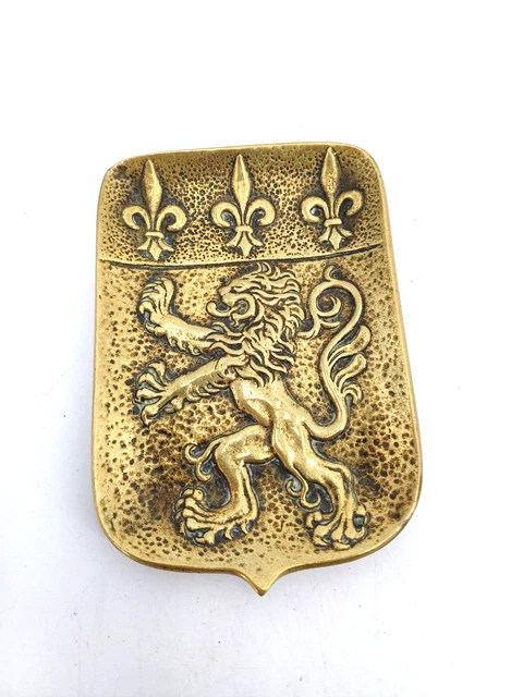 MAX LE VERRIER Vide Poche En Bronze Armoiries De Lyon EUR 39,00 ...