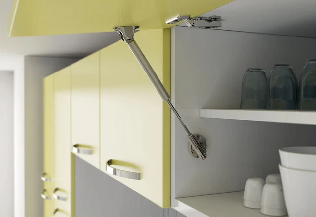 LIFT UP AUTOMATIC Opening Cabinet Door Lid Stay Strut 244 mm Kraby of ...