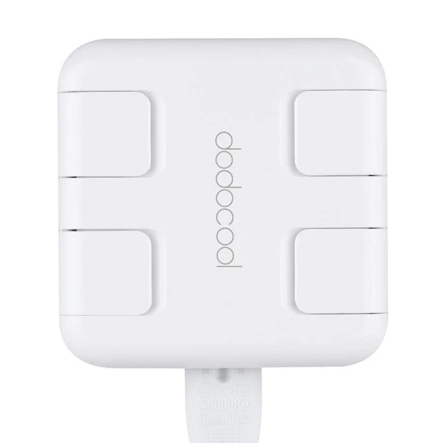 US PLUG 25W/5.4A 4 Ports Universal USB Power Adapter With Intelligent ...