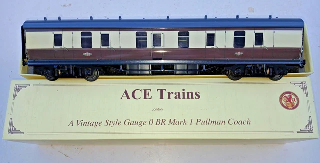 ACE TRAINS O Gauge C/14 Mk1 PULLMAN Full Brake Coach BNIB £70.38 ...