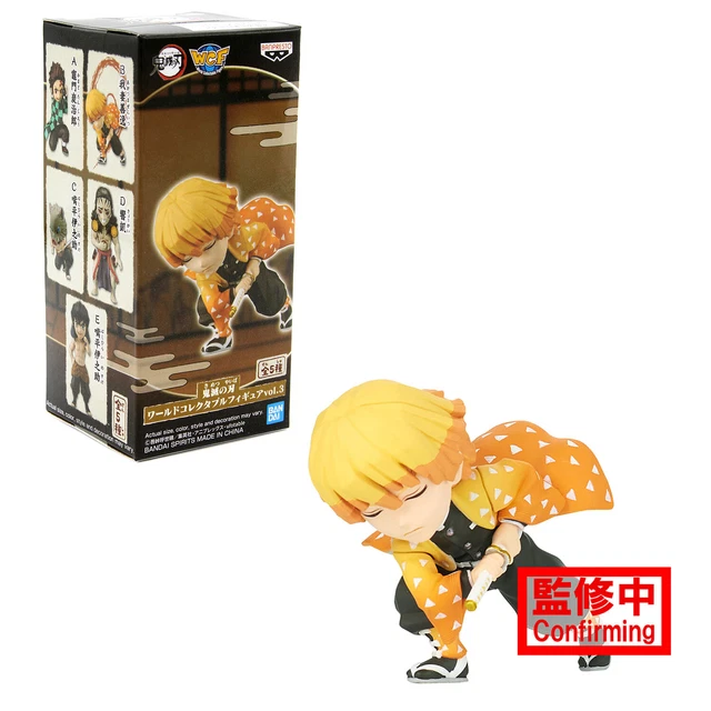OFFICIAL ZENITSU AGATSUMA Demon Slayer WCF Action Figure Banpresto (Vol ...