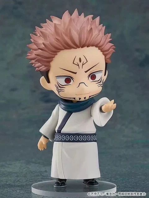 JUJUTSU KAISEN CURSED King PVC Ryomen Sukuna Portable Figure Toy 10cm ...