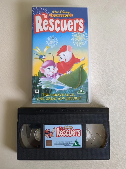 THE RESCUERS VHS PAL 1997 Walt Disney Classics £3.99 - PicClick UK