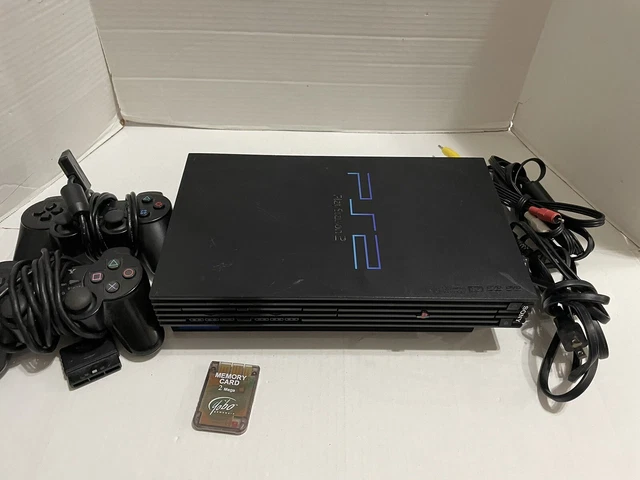 SONY PLAYSTATION 2 (PS2) Original (Fat) Console System Bundle SCPH ...