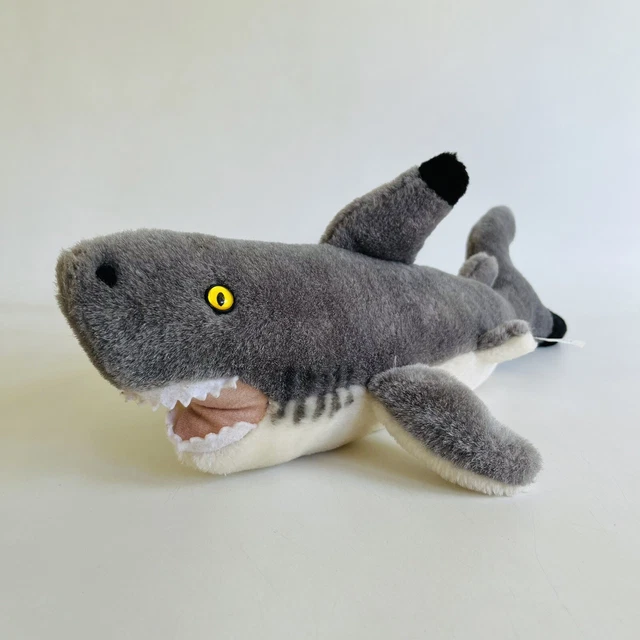 SEAWORLD SEA WORLD Soft Toy Cuddly Plush Shark Fish Stuffed Animal ...