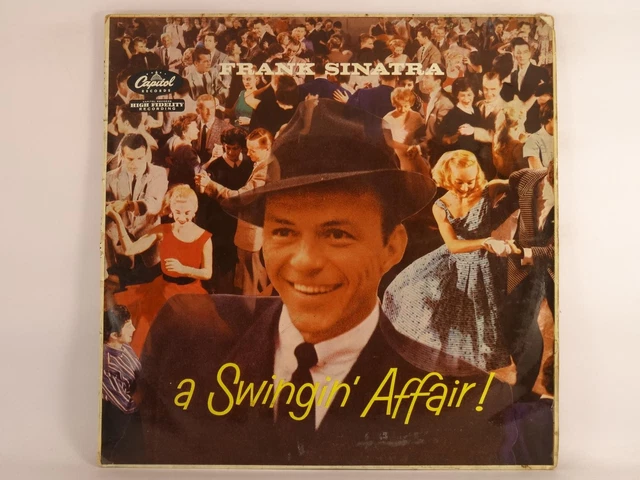 FRANK SINATRA A SWINGIN' AFFAIR! (394) 15 Track LP along with Picture ...