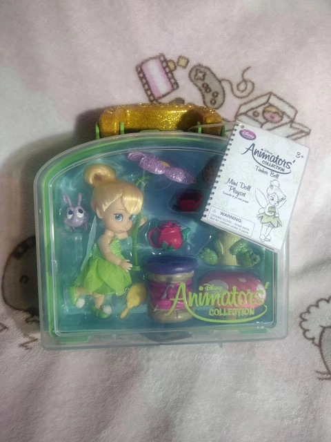 DISNEY STORE DISNEY Animators Collection Tinkerbell Mini Doll Set £31. ...