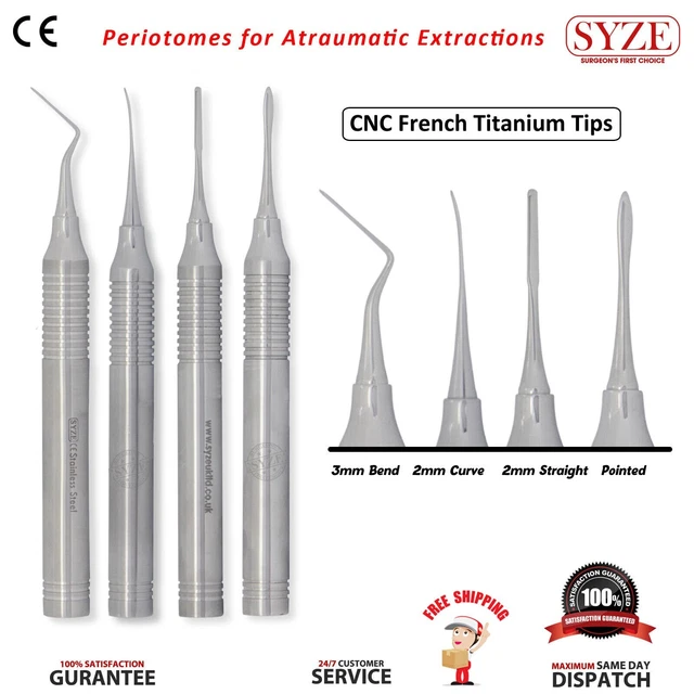DENTAL PERIODONTAL LIGAMENT Periotomes For Atraumatic Tooth Extraction ...