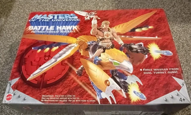 BATTLE HAWK 200X Vehicle Masters Universe HE MAN MOTU NEW SEALED £80.00 ...