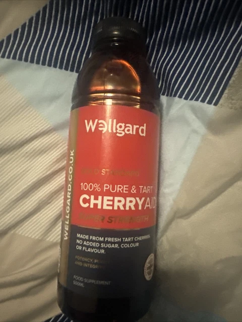 WELLGUARD CHERRY AID Tart Cherry Concentrate 500ml Sour Cherry Juice ...