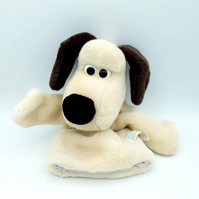 WALLACE AND GROMIT soft toy hand puppet 1989 Born To Play Gromit Dog ...