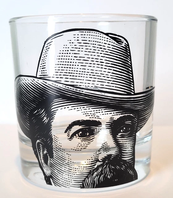 JACK DANIELS FACE Portrait Whiskey Old No. 7 3.25" Rocks Tumbler ...