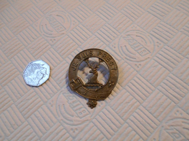 Lovat Scouts Badge With Lugs £200 Picclick Uk