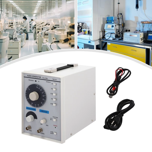 PROFESSIONAL LOW-FREQUENCY UPGRADED Signal Generator, High Precision ...